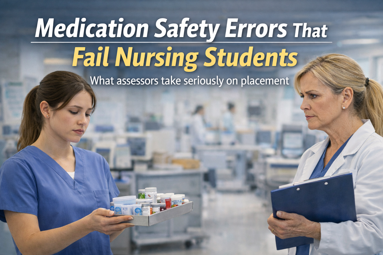 Medication Safety Errors That Fail Nursing Students on Placement